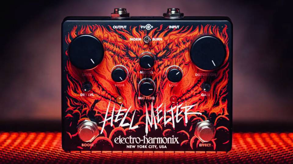 Electro-Harmonix Unveils Hellish New Distortion Pedal: The Hell Melter ...