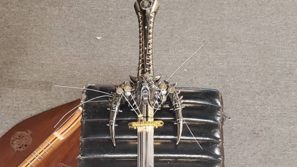 A True Warrior-Poet is Building a Functioning Guitar Out of a Real ...