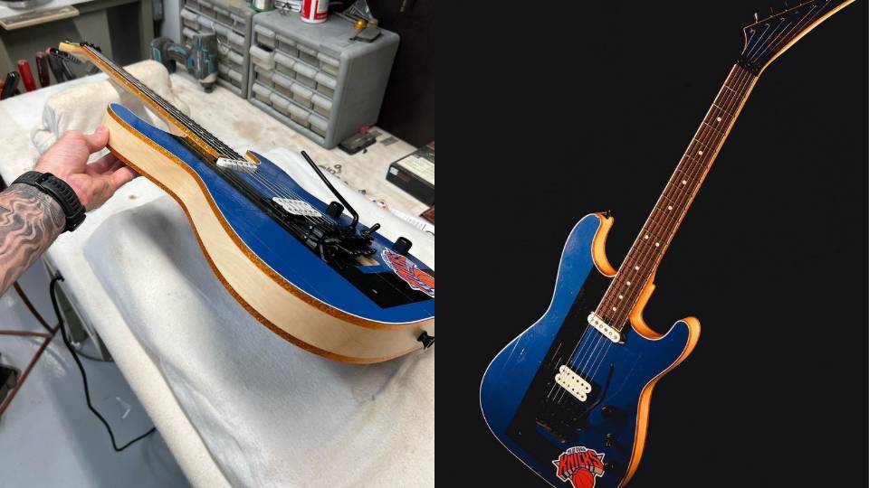 John Mayer Now Has Custom Charvel Made From Madison Square Garden's ...