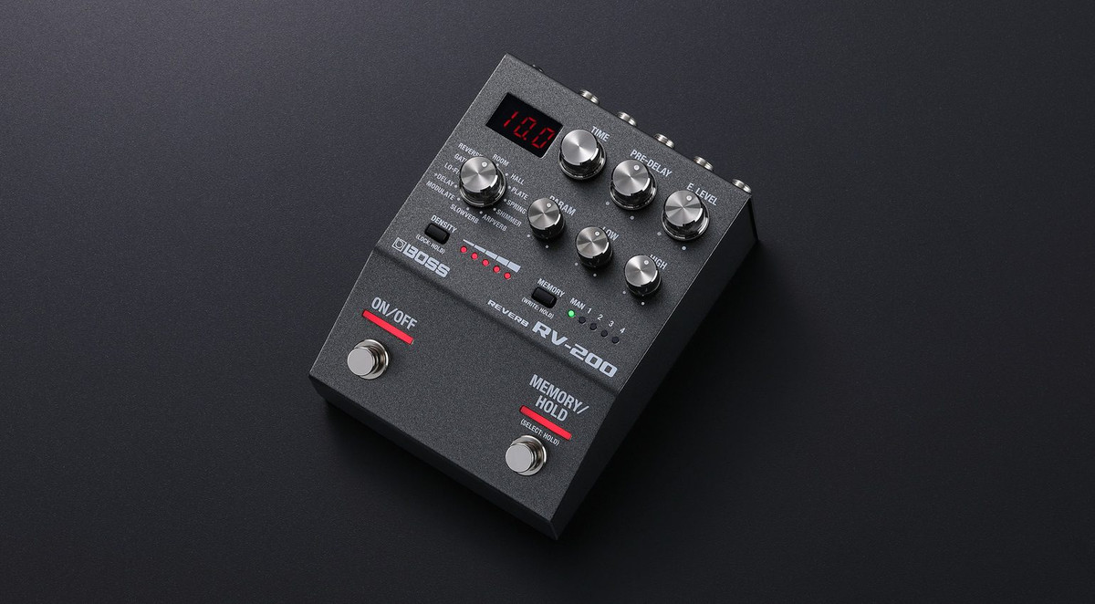 Boss Unveils the New RV-200 Reverb Pedal | Ultimate Guitar
