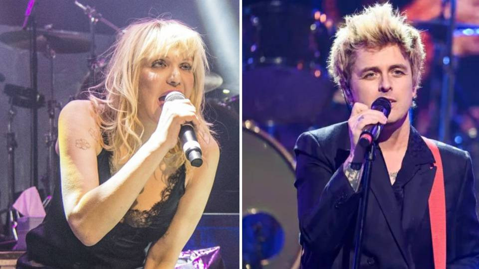 Courtney Love And Billie Joe Armstrong Played Holes Celebrity Skin Together Heres How They