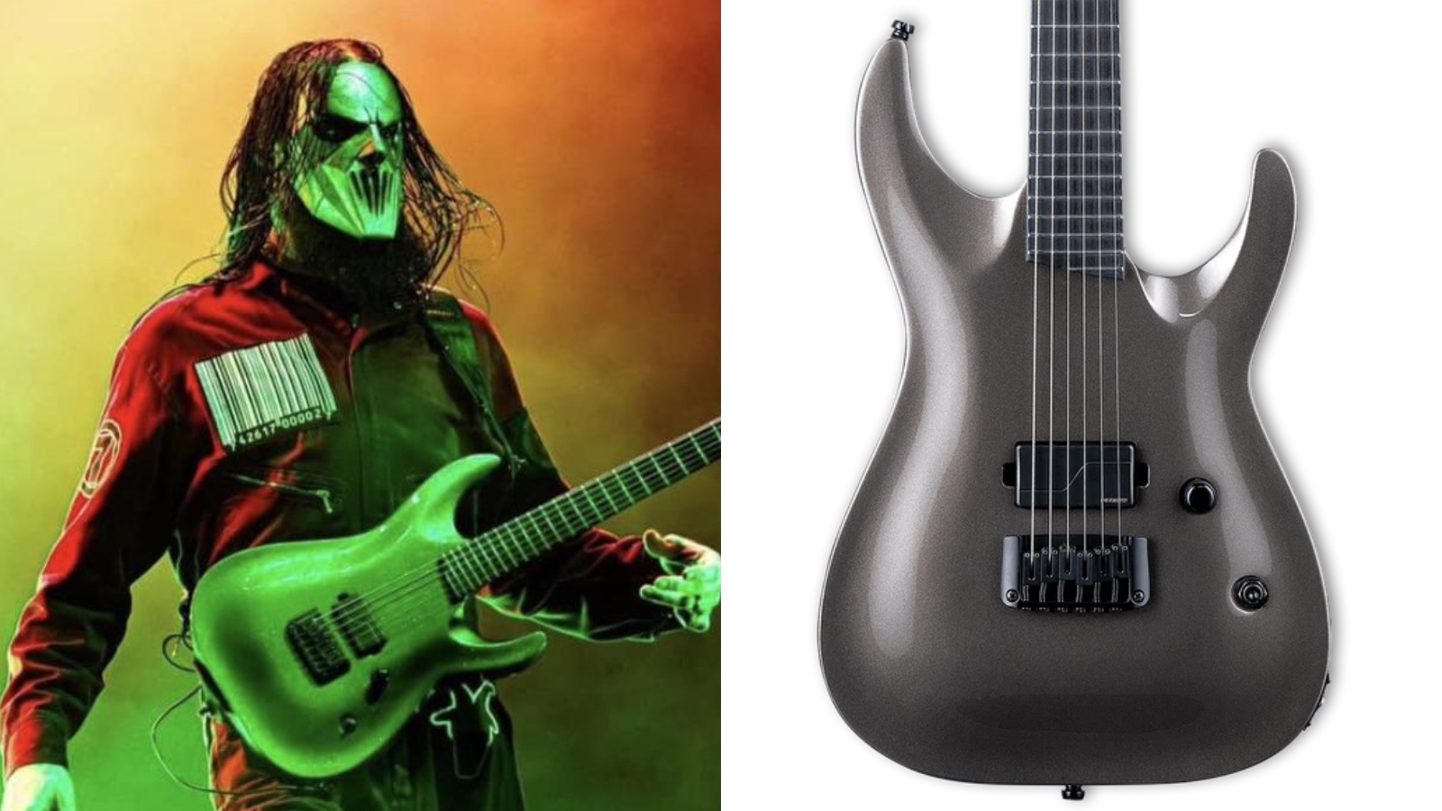 It's Here: ESP Finally Unveils Mick Thomson Signature Guitar With Surprising Electronics Setup ...