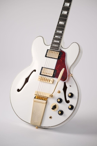 Epiphone Announces Alex Lifeson 1976 ES-355 'Whitey' Reissue: Specs ...