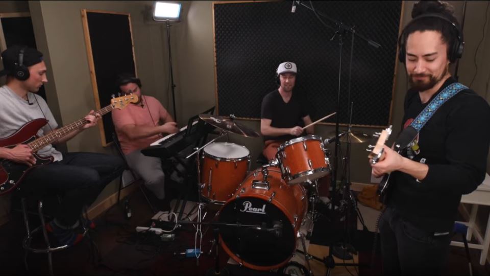 Professional Musician Forms a Band and Records a Song With 3 Non ...