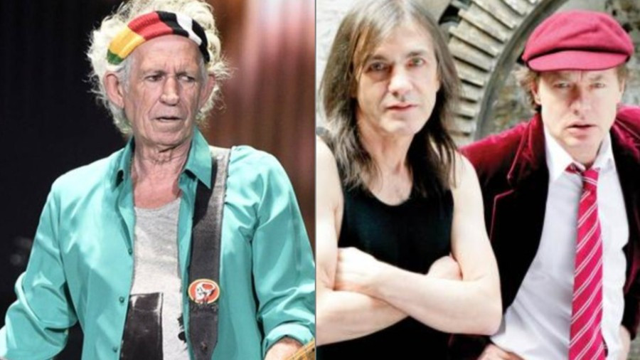 Angus Young Recalls How Keith Richards Behaved When Rolling Stones Had ...