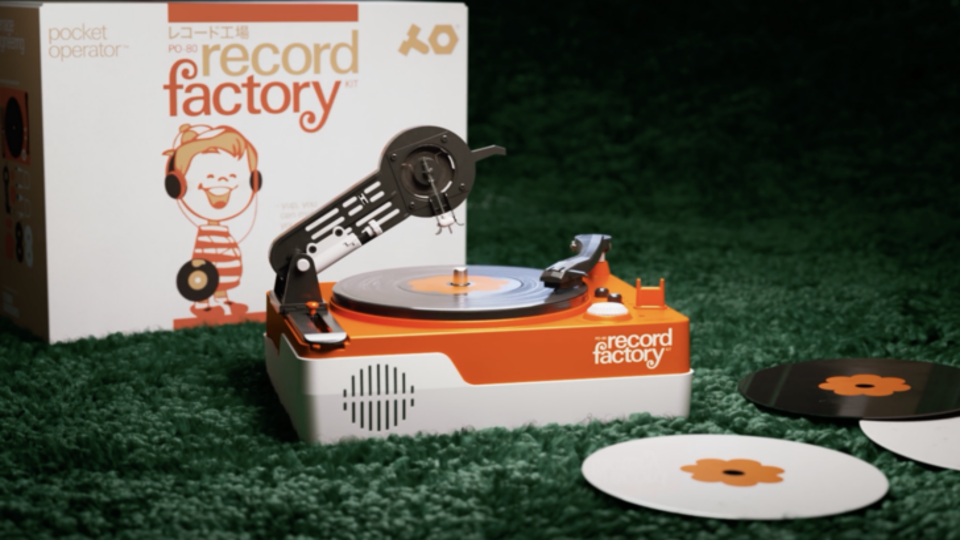 Now You Can Create Your Own Vinyl With the Teenage Engineering PO-80 Record Factory | Ultimate ...