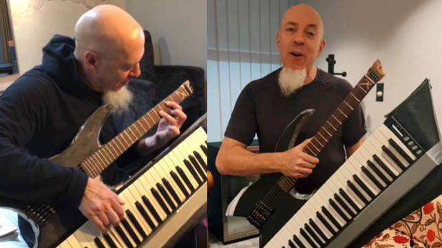 Dream Theater's Jordan Rudess Introduces an Electric Guitar and MIDI ...