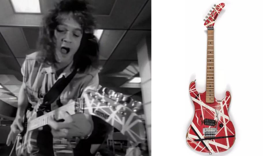 Guitar Used by Eddie Van Halen in 'Hot for Teacher' Video to Be ...