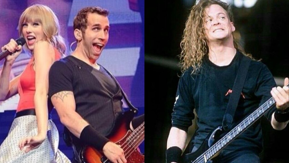 Here's Taylor Swift's Bassist Paying Tribute to Jason Newsted With ...