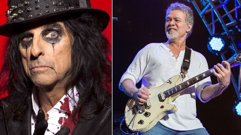 Alice Cooper Names Guitarist Who Eddie Van Halen Wanted To Take Lessons ...