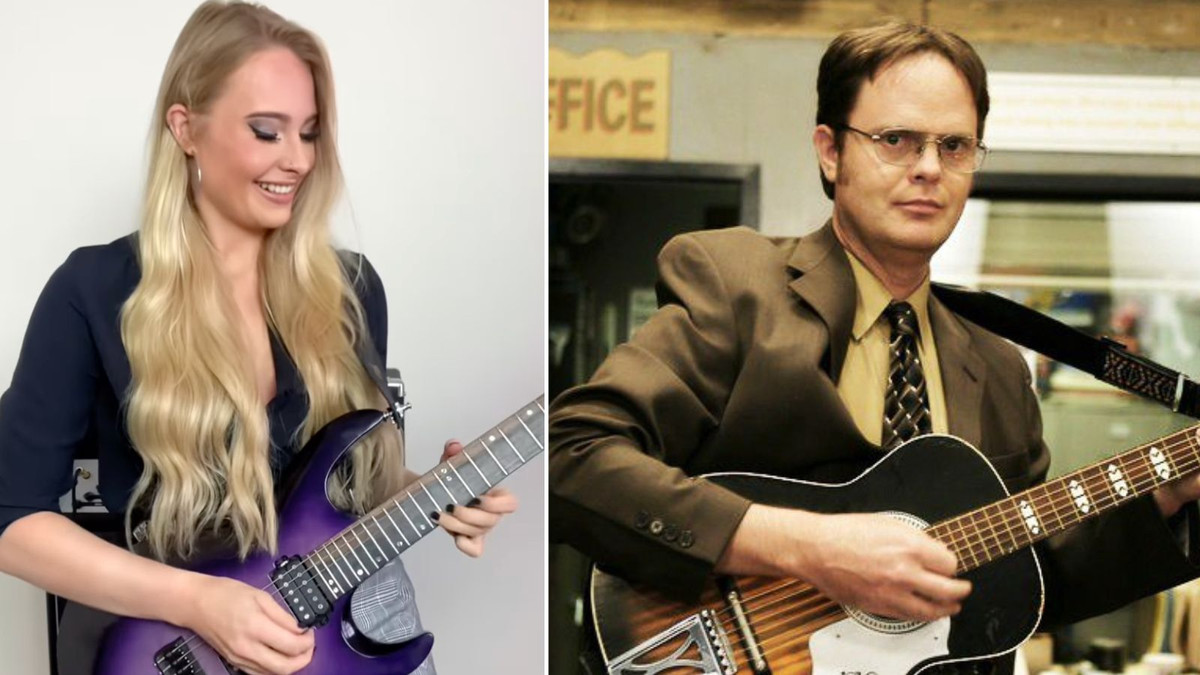 Dwight Would Be Proud: Sophie Lloyd Plays Shred-Inspired Cover 'The ...