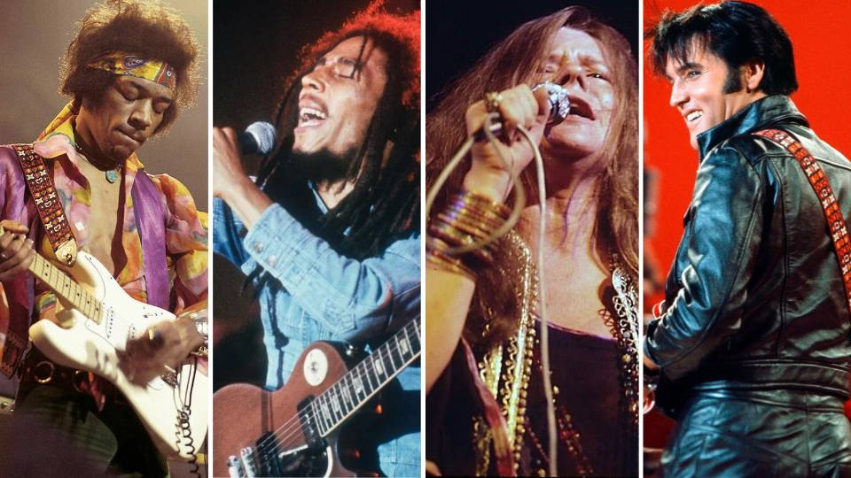 Jimi Hendrix And Bob Marley