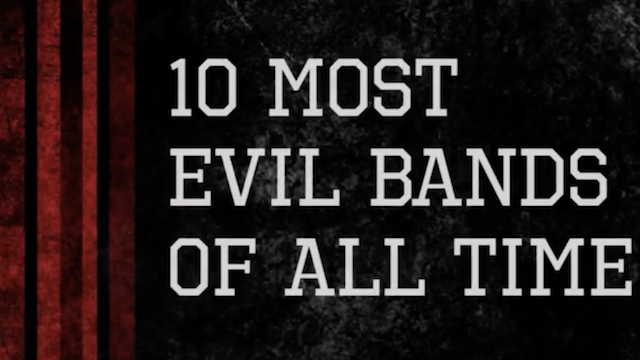 Top 10 Most Evil Bands of All Time | Ultimate Guitar