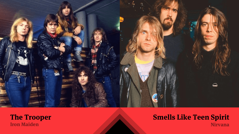 UG Greatest Riff Showdown 3rd Place Play-off: Iron Maiden vs Nirvana ...