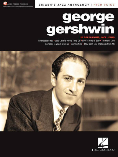 George Gershwin - Singer's Jazz Anthology - Low Voice