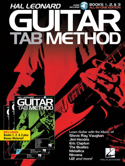 Hal Leonard Guitar Tab Method: Books 1, 2 & 3 All-in-One Edition (audio)