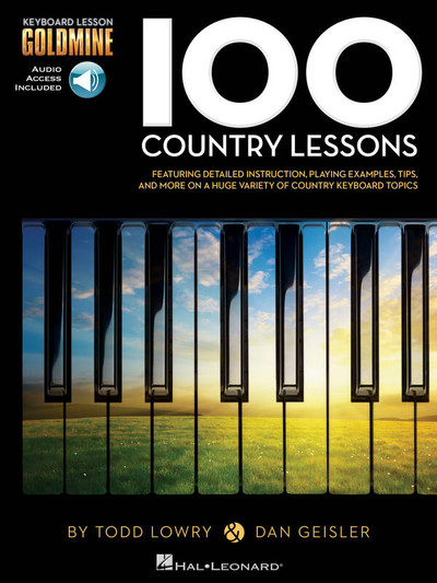 100 Country Lessons - Keyboard Goldmine