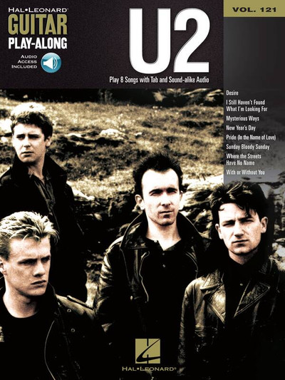 U2 - Guitar Play-Along Volume 121