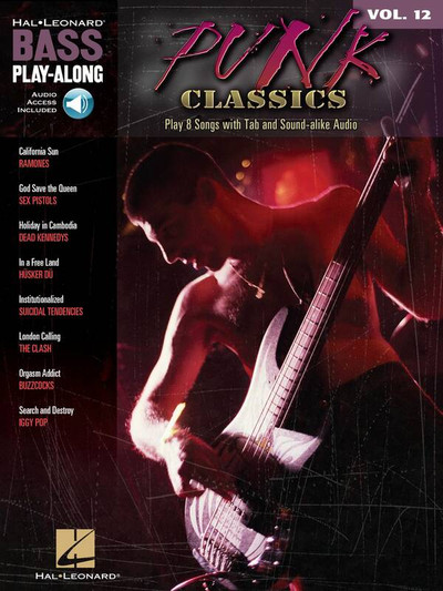 Punk Classics - Bass Play-Along Vol. 12