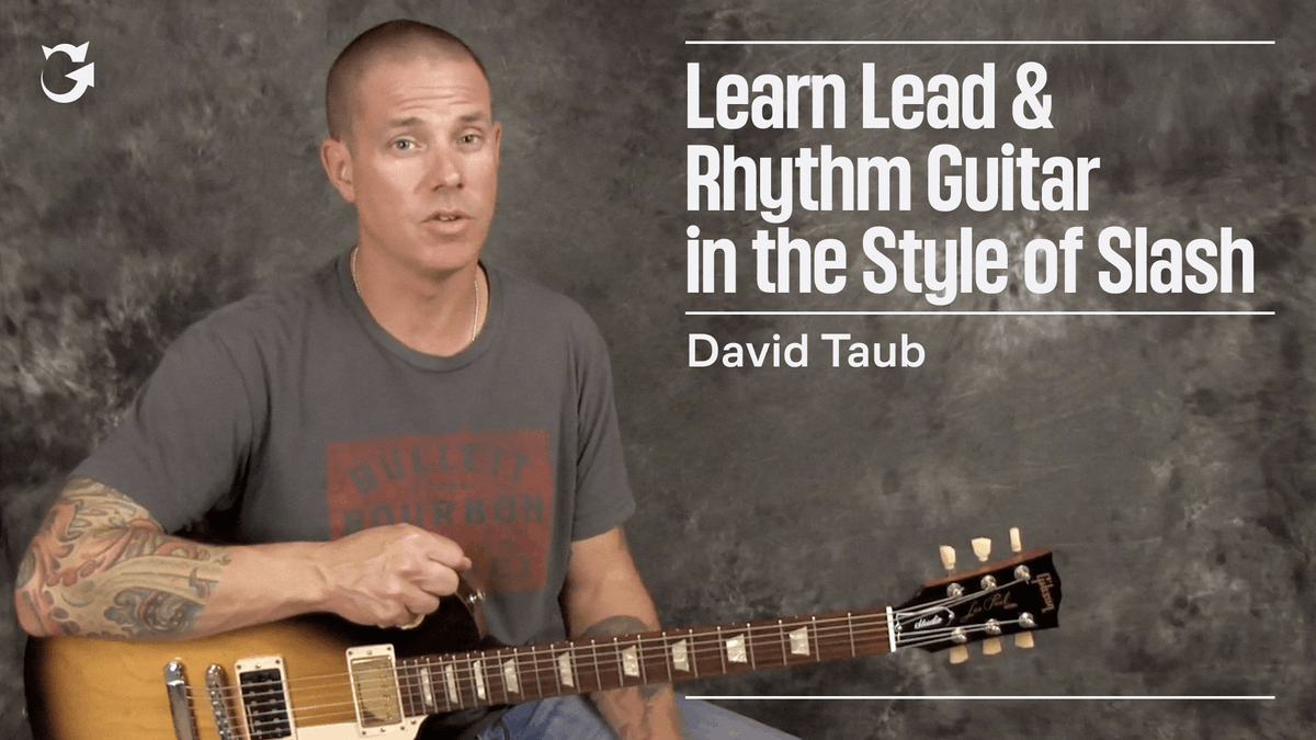 Learn Lead & Rhythm Guitar in the Style of Slash by David Taub ...