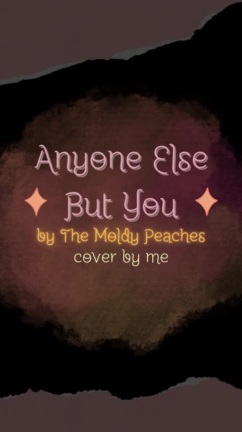 Moldy Peaches Anyone Else But You