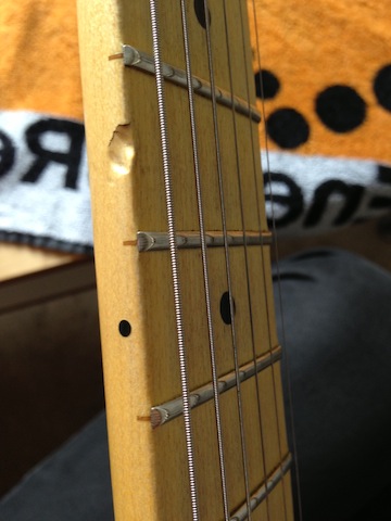 Help! Charvel SoCal neck dent/gouge - repair possible? - Ultimate Guitar