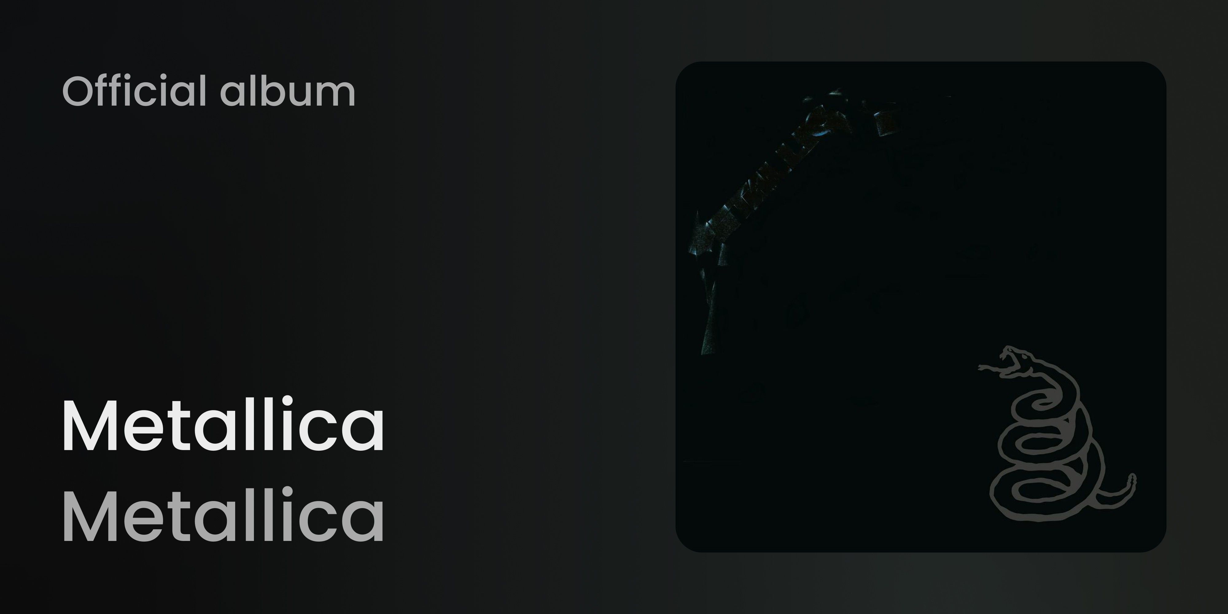 Metallica - Metallica | Chords and Tabs Collection @ Ultimate-Guitar.com